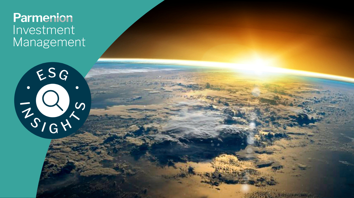 ESG News: paying for our planet | Parmenion